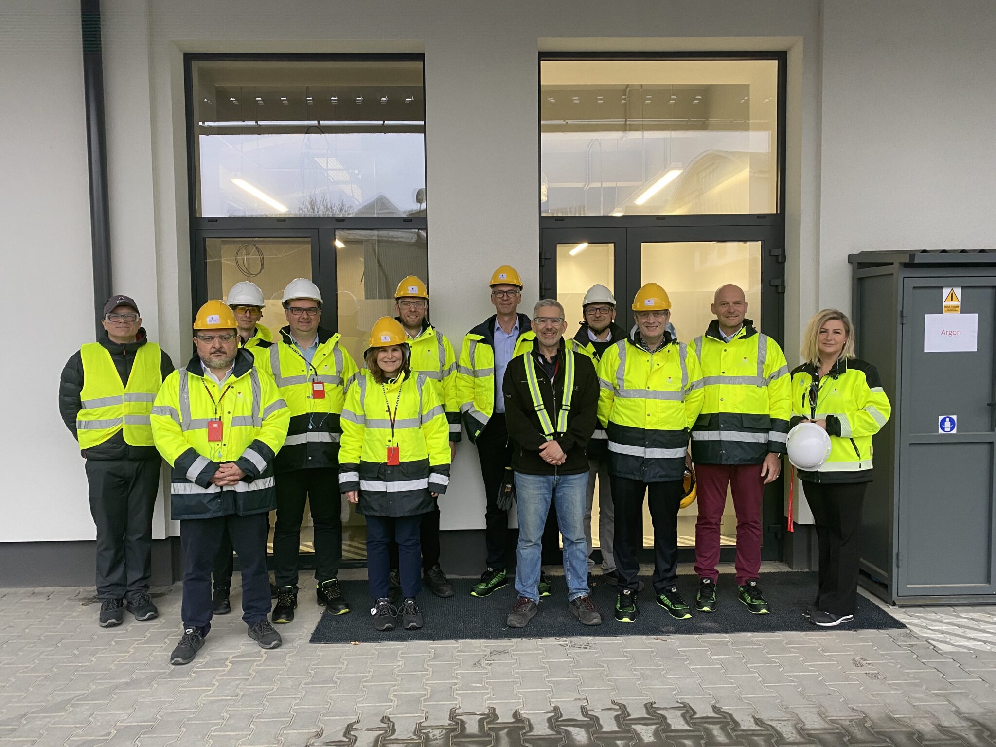 Vesuvius board members visit our plant in Skawina - Poznajmy się - Vesuvius